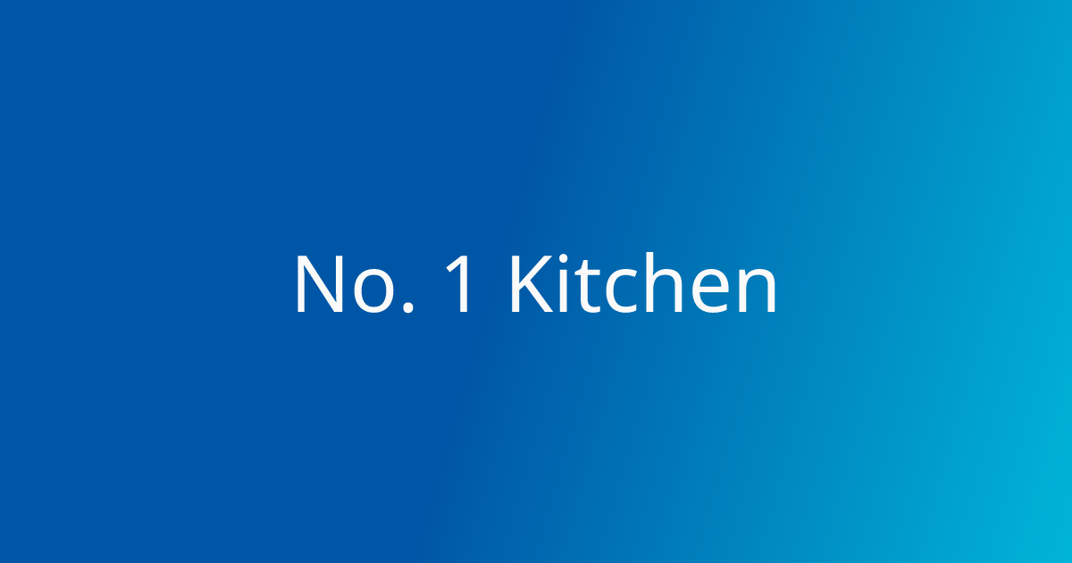 Order Authentic Chinese Online | No. 1 Kitchen - Pickup or Delivery ...